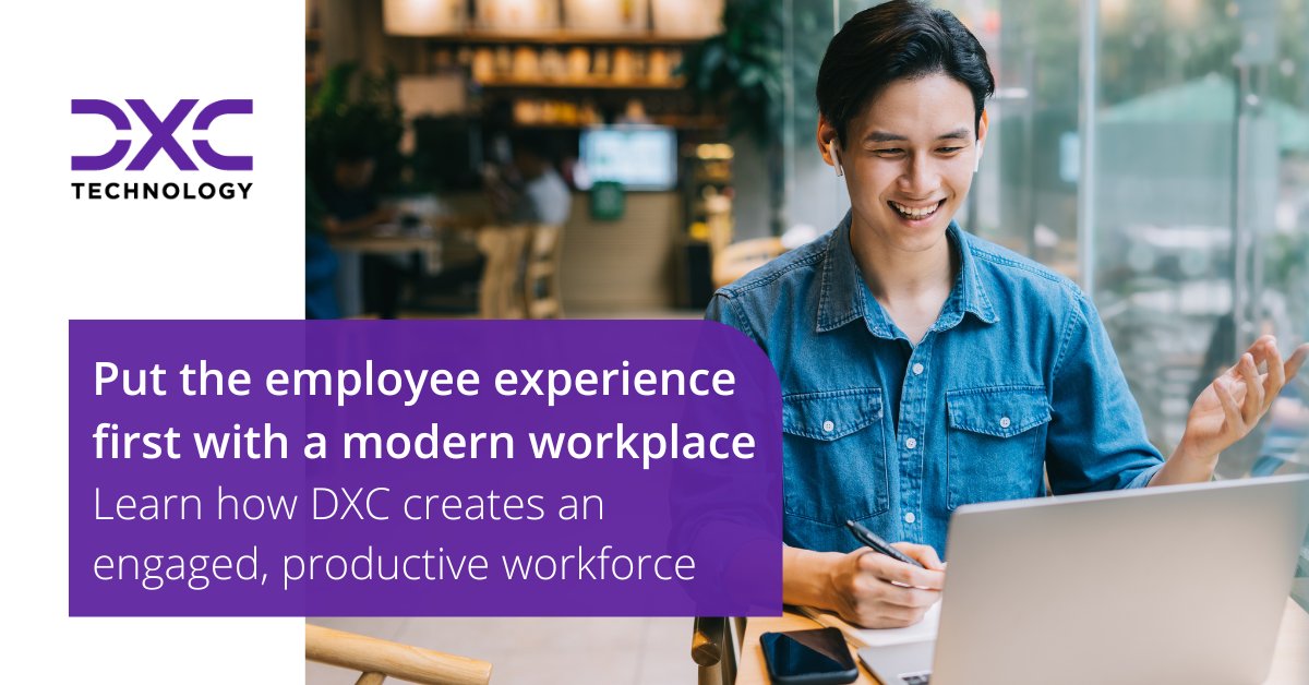 DXC offers a brilliant virtual first, remote working approach