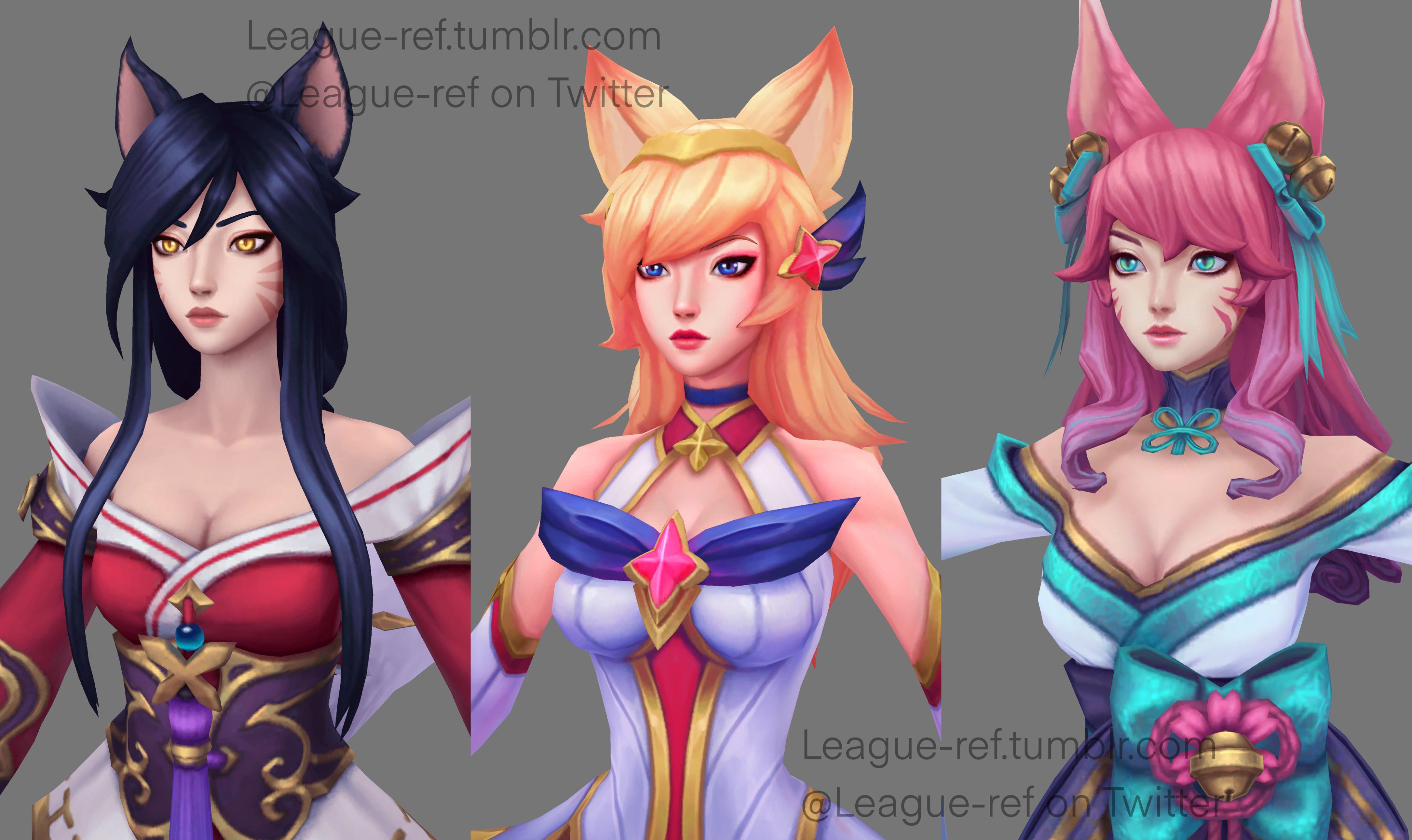 League-ref on Twitter: "Ahri, The Nine-Tailed Fox, ASU turnarounds [PBE 13.2] 4/6 Popstar Ahri 🫰 ...