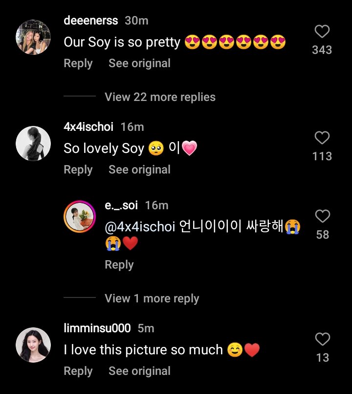 SOE SOI SOYIIBEANS on Twitter: "I'm living for this cute interactions on Soe's IG photo ️ # ...