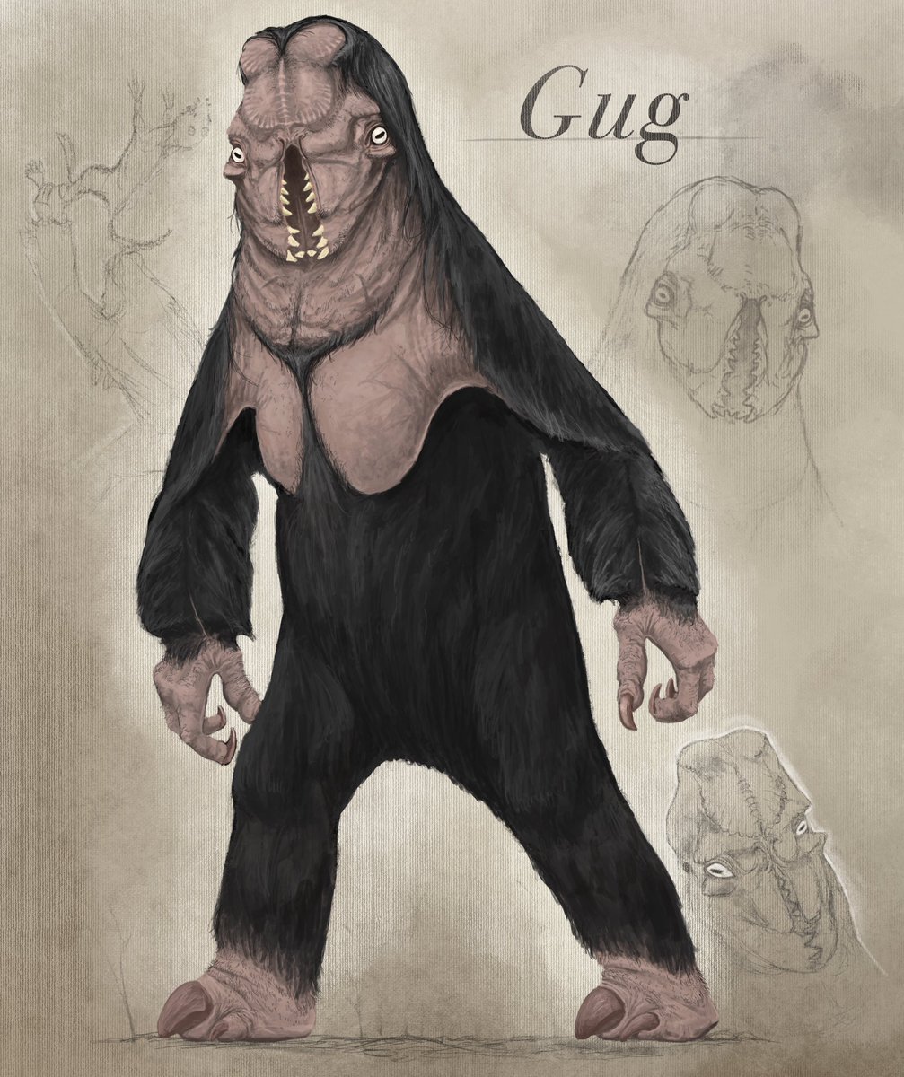 Logan 🏳️‍🌈🏴‍☠️ on Twitter: "The Gug, first appearing in H. P. Lovecraft’s novella “The Dream ...