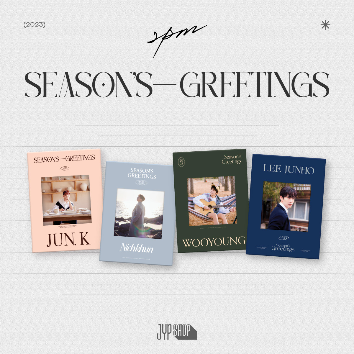 JYP SHOP OFFICIAL on Twitter: "[2023 SEASON'S GREETINGS:파란색_하트:] Gather ...