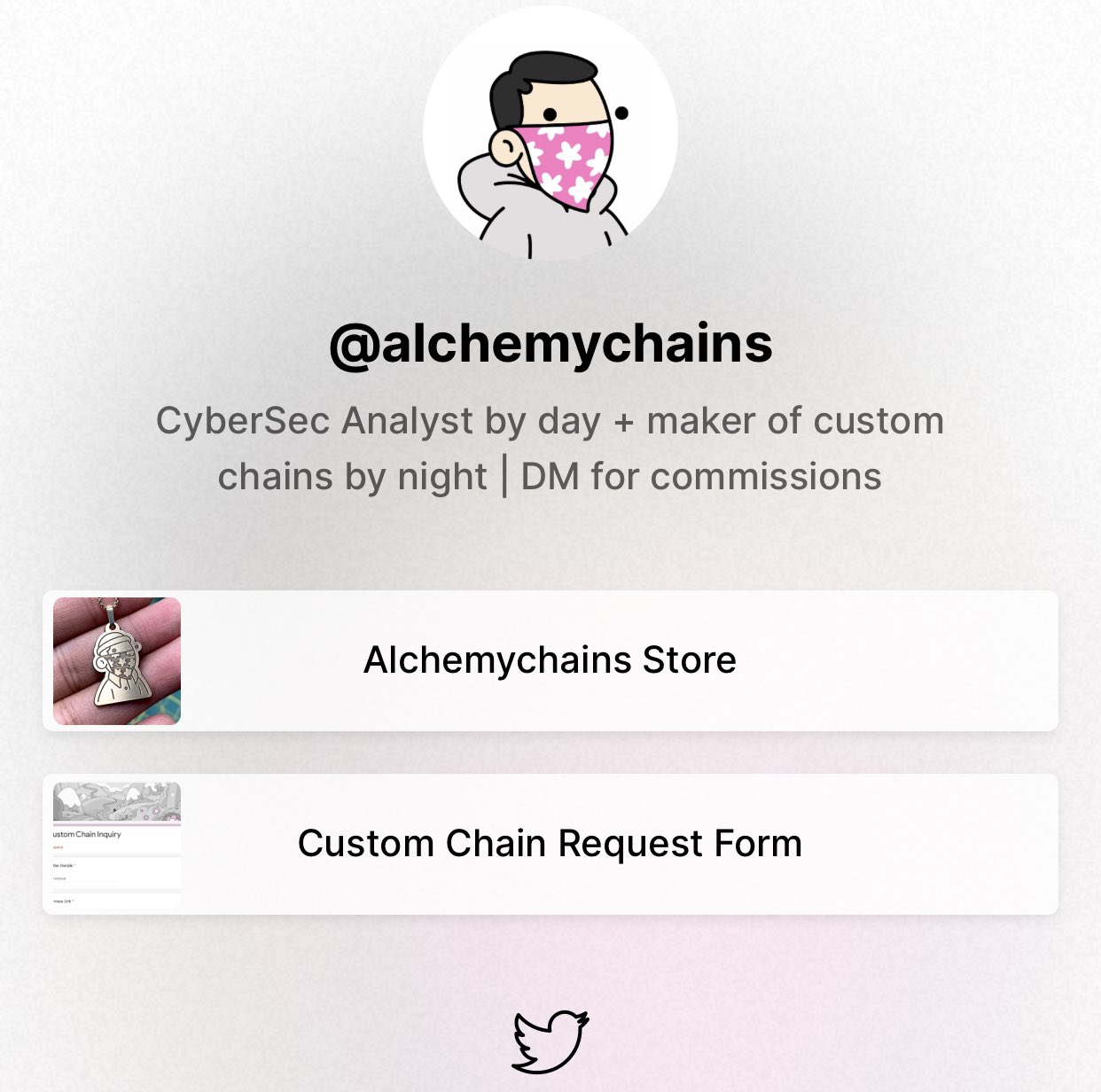 ALCHEMY ⛓ on Twitter: "Linktree is live and I feel so much more organized https://t.co ...