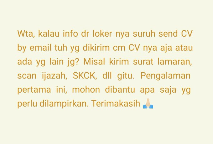 BACA RULES DI (bit.ly/worksfess) on Twitter: "Work! Mi ni mal li ma ka ta https://t.co ...