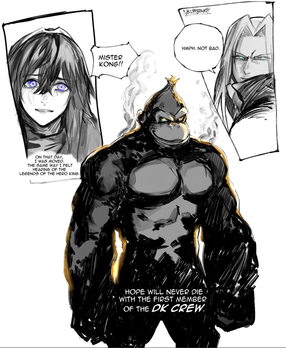 「I've spent my last year focusing mainly on illustrative work」Neighbourhの漫画