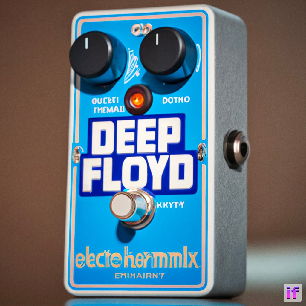 Misha Konstantinov on Twitter: "A photo of a blue guitar pedal by electro harmonix that reads ...