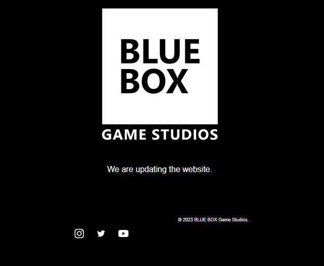 Roberto Serrano' 🇺🇦☮️🙏🏻 | 📊🎮🍿 on Twitter: "BLUE BOX Game Studios is updating its website by ...