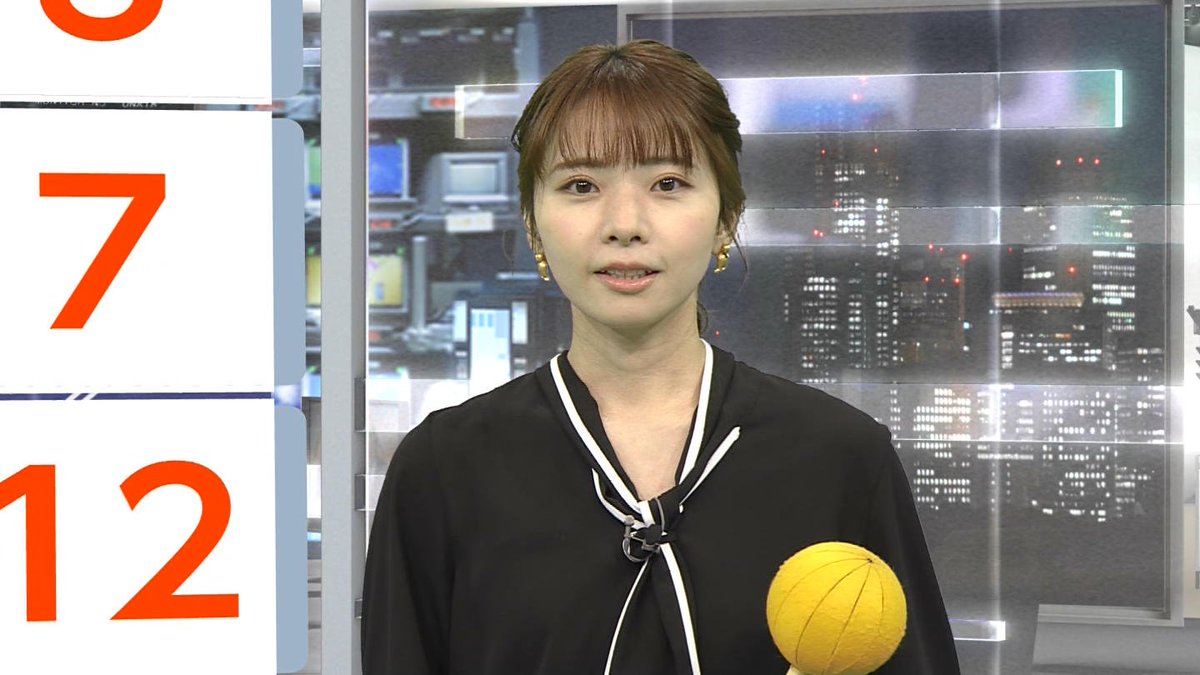 NHKニュース7＠晴山紋音 城丸香織 @tokyostory