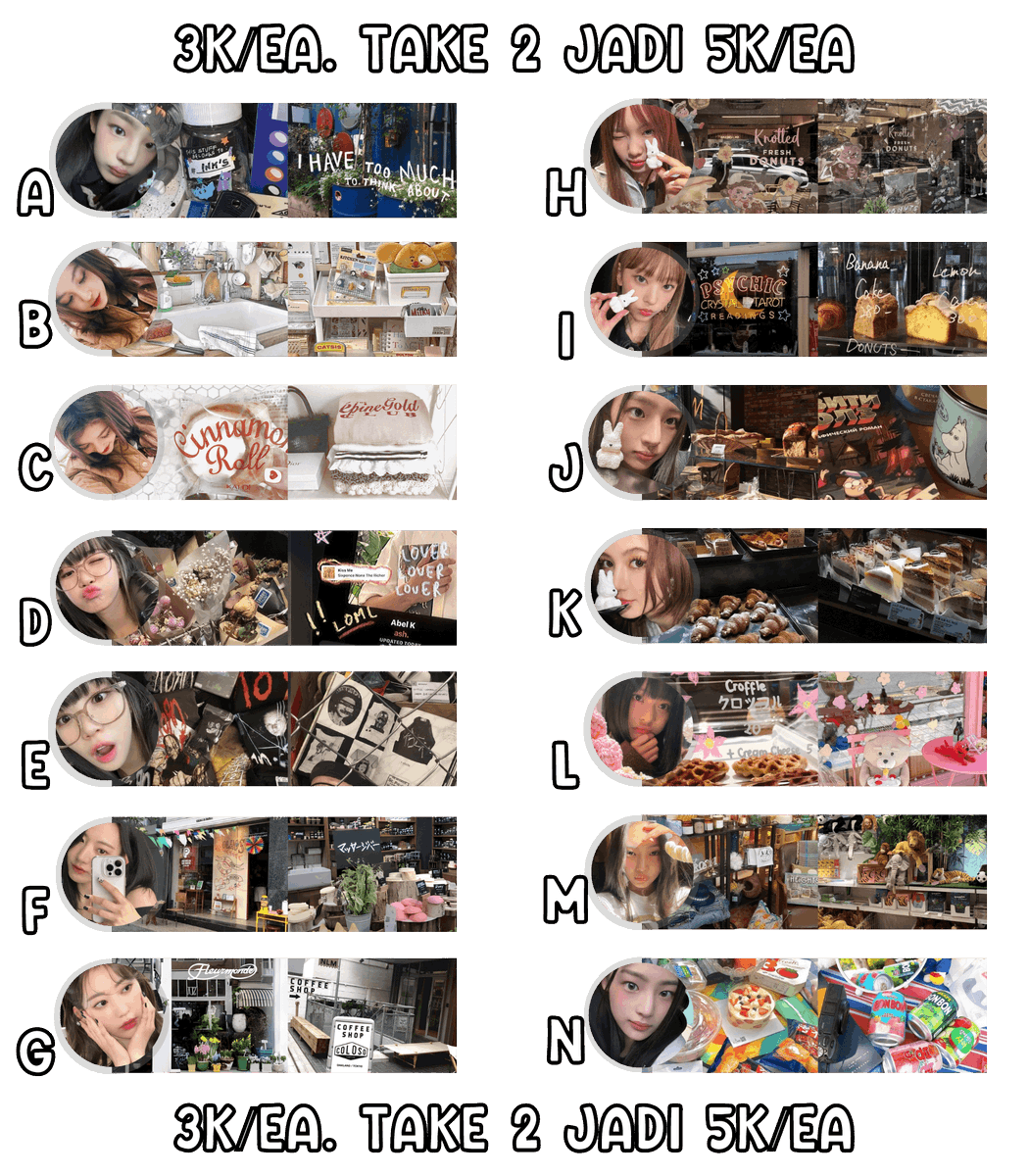 ADA RULES BARU DI CARRD. on Twitter: "🍞 O2. diangkut yuk! layout semi moodboard unfiltered idol ...