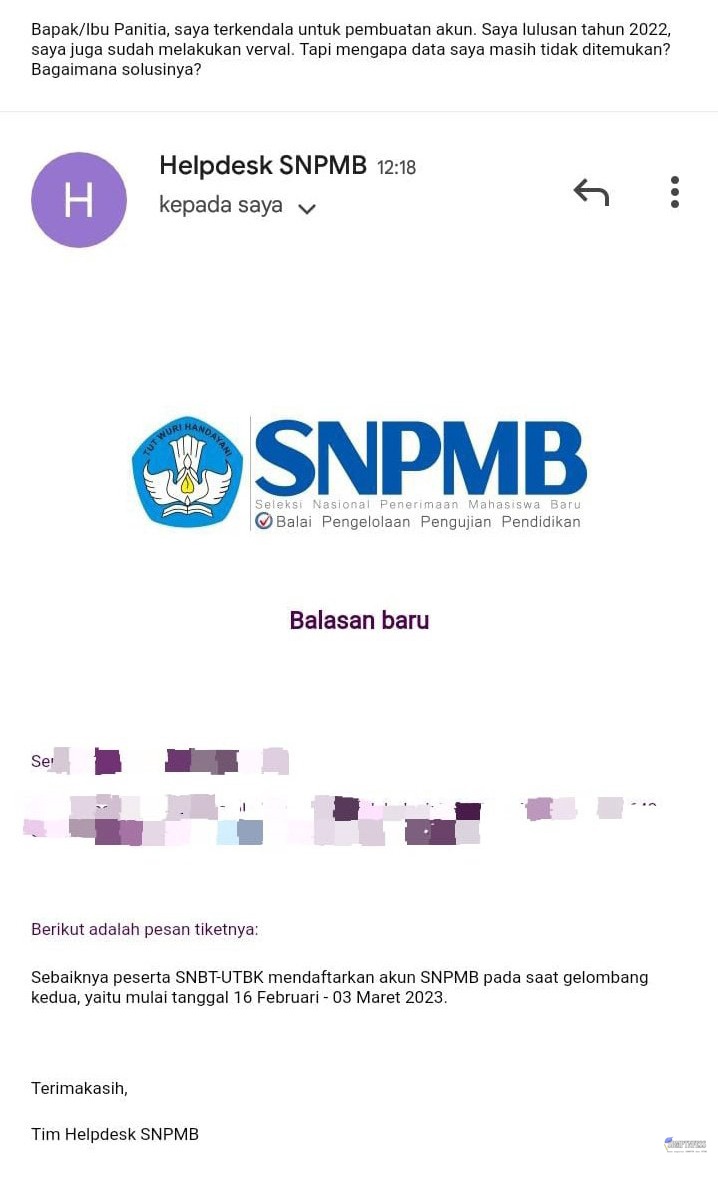 BURUANN CEK PINNED!!— SBMPTNFESS on Twitter: "🎓 untuk temen-temen gapyear yang data nya tidak ...