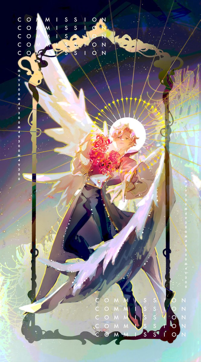 Kanra! COMMISSION CLOSED on Twitter: "#Portfolioday I love nouveau art composition and clashing ...