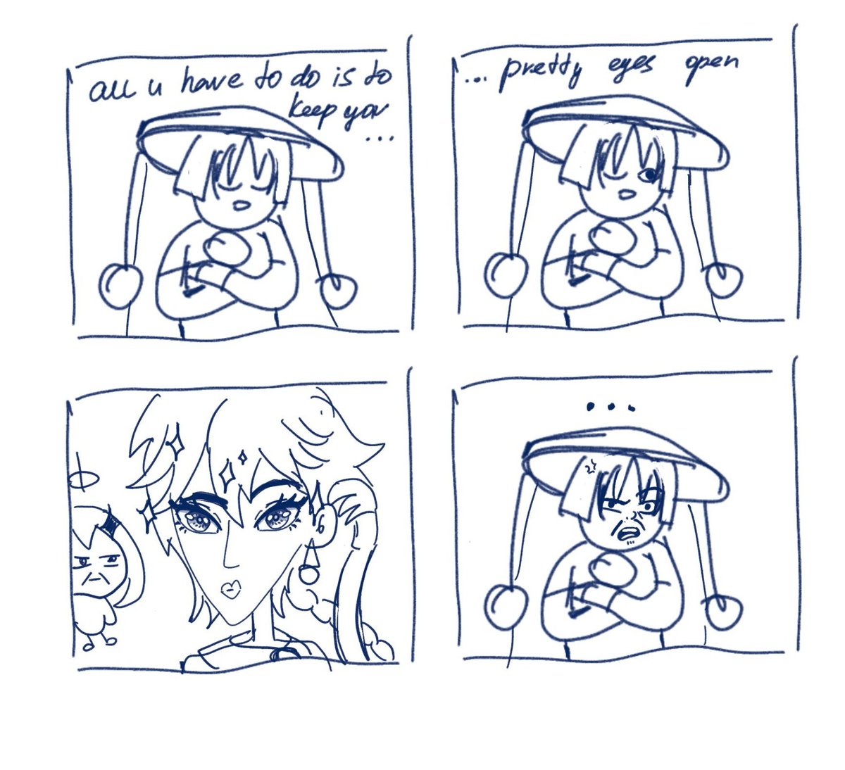 「one time I posted scaraether on my side 」|🇺🇦віранікаの漫画