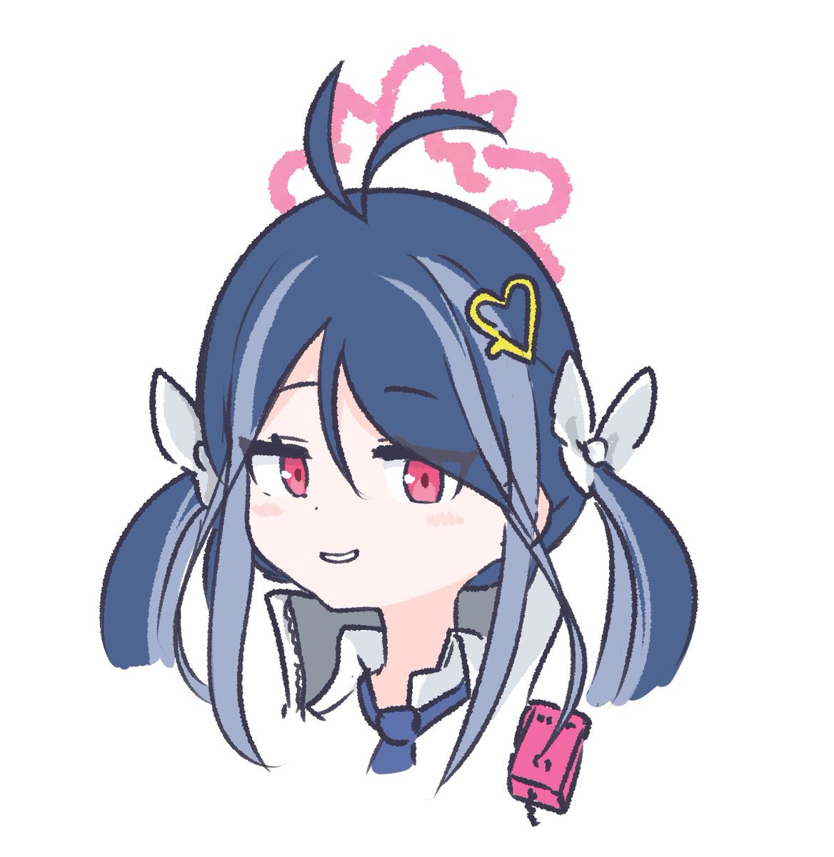 ブルアカ「#ブルアカ 🤷‍♀️🍩 」|HRNaのイラスト