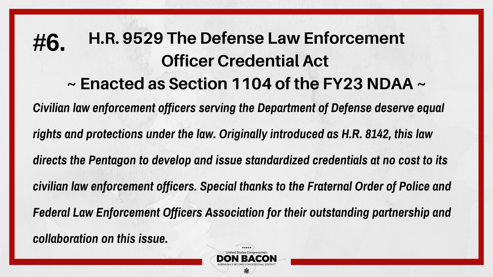 Federal Law Enforcement Credentials Dave's Uniforms, LLC "POLICE