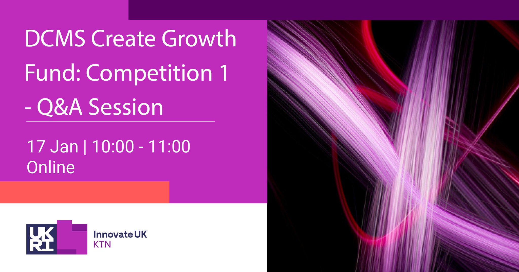 Creative, Digital & Design at Innovate UK KTN on Twitter: "Join us on 17 Jan for the @DCMS ...