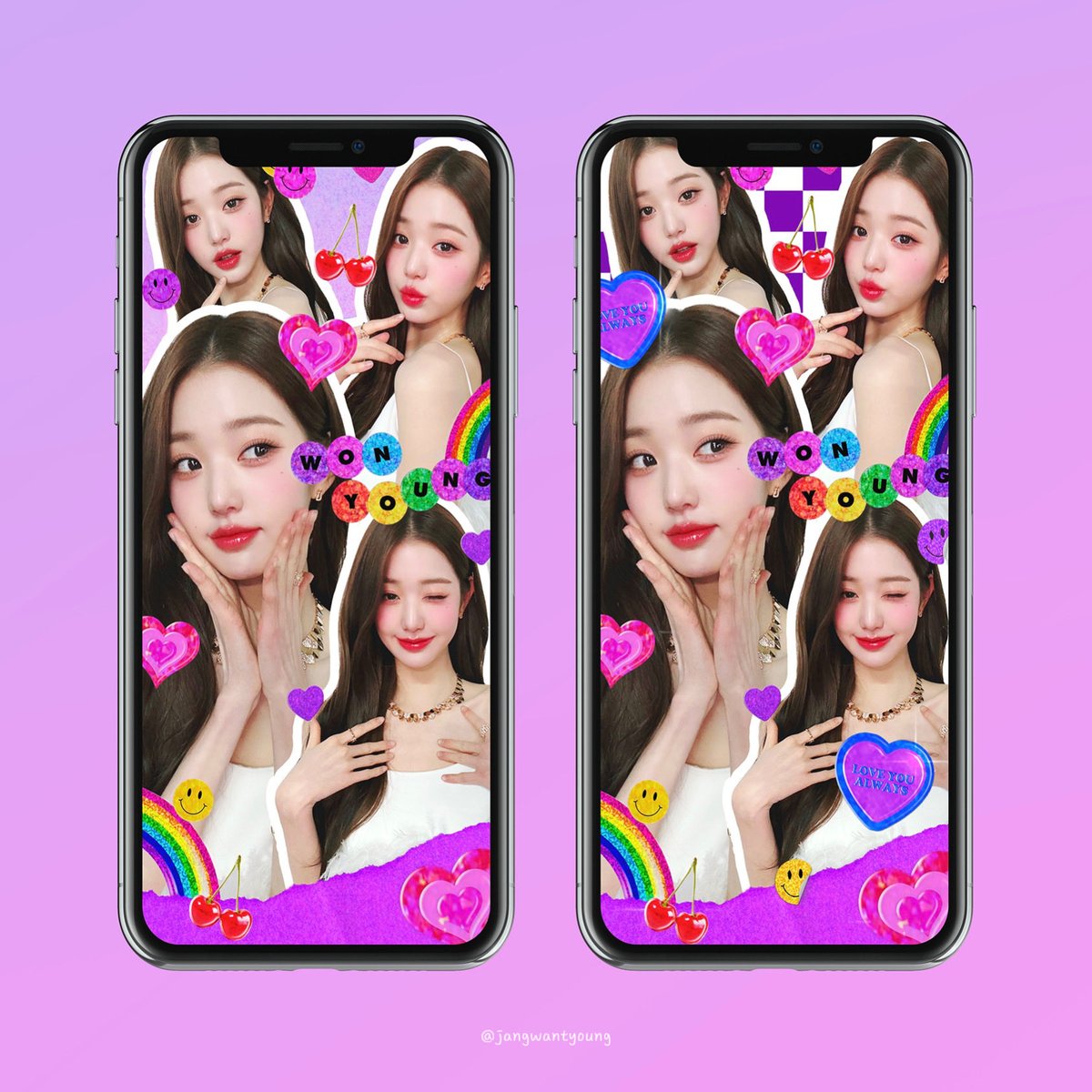 푸슝하트 on Twitter: "230108 녕스타그램 스토리 230108 아이브 멤트 배경화면 #장원영 반짝반짝 빛날 원영이의 스무살 💋🖤 - 2차 가공, 상업적 사용 ...