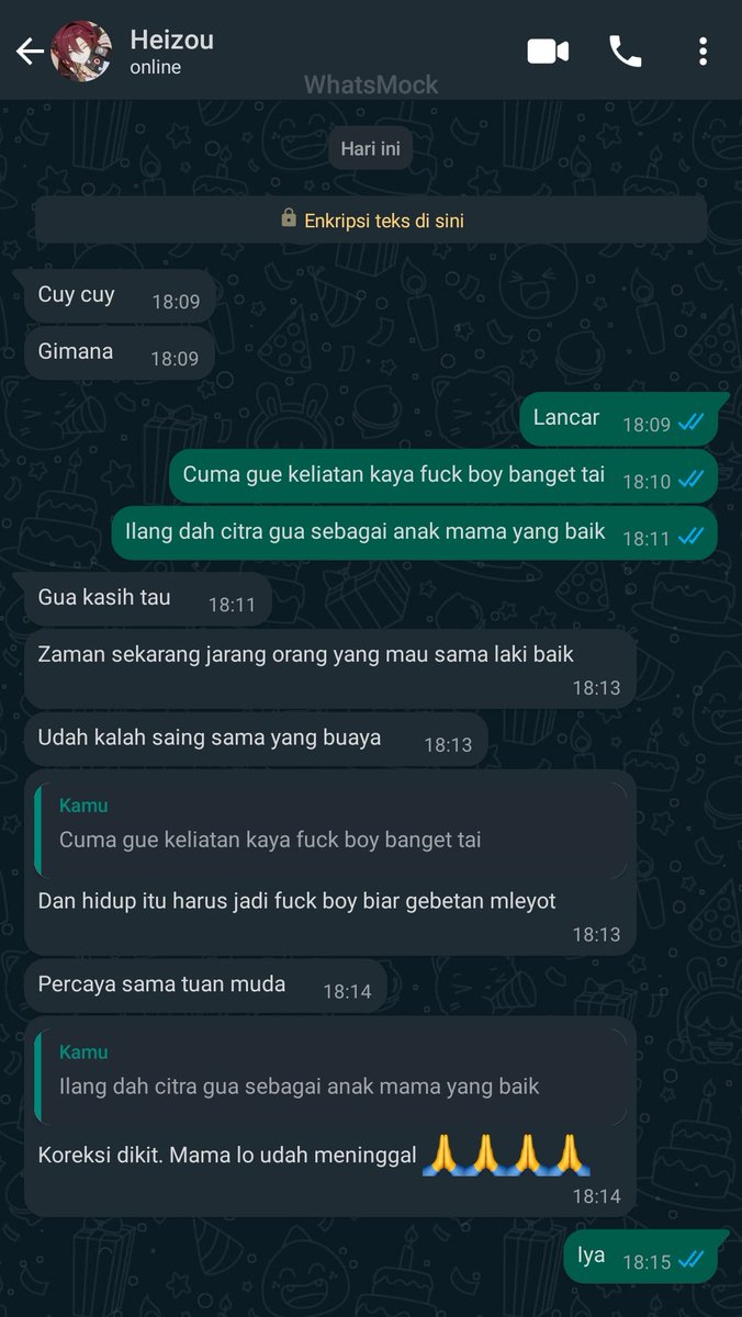 TOPUP MURAH 📌 RULES CEK LIKES on Twitter: "Au! Cw // bxb , kazuscara Kazuha modus apa nggak nih?"