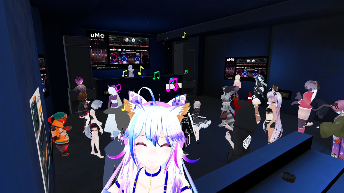 ゆる★もり8964【無免許春画職人】 on Twitter: "RT @yossy222_VRC: Cluster で開催されていた mXizm が VRChat にきたよー！！！ ひゃっほー ...