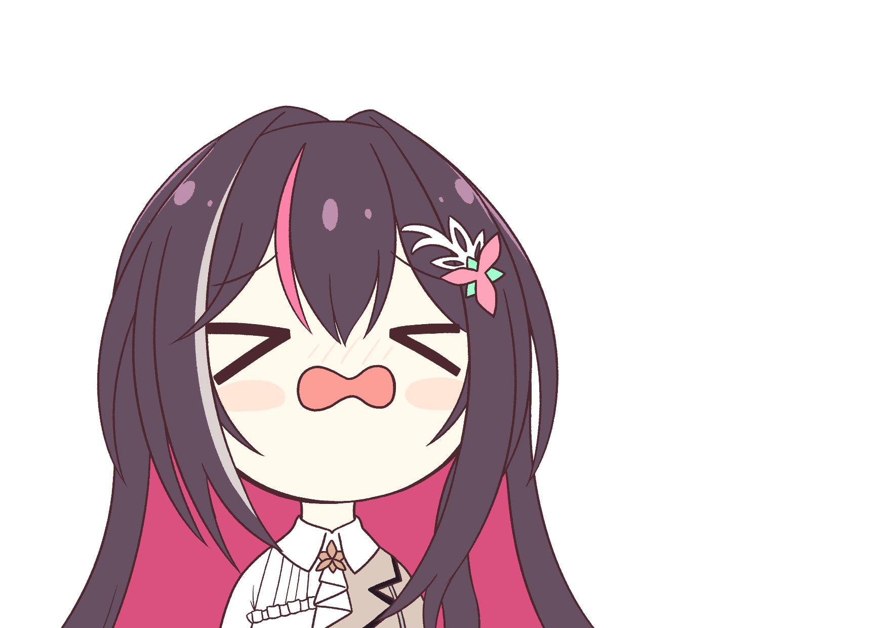 Angry Anime Face Chibi