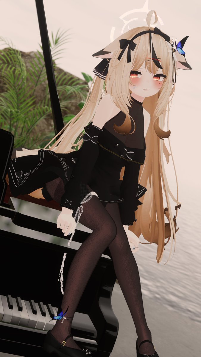 Explicando y corrompiendo. on Twitter: "RT @foivrchat: 「3D衣装モデル」ブラックビオラ (Black Viola) 新年初新作です ...