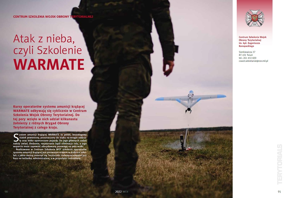 WB GROUP on Twitter: "W magazynie "Terytorials" WOT/@terytorialsi "Atak z nieba, czyli szkolenie ...