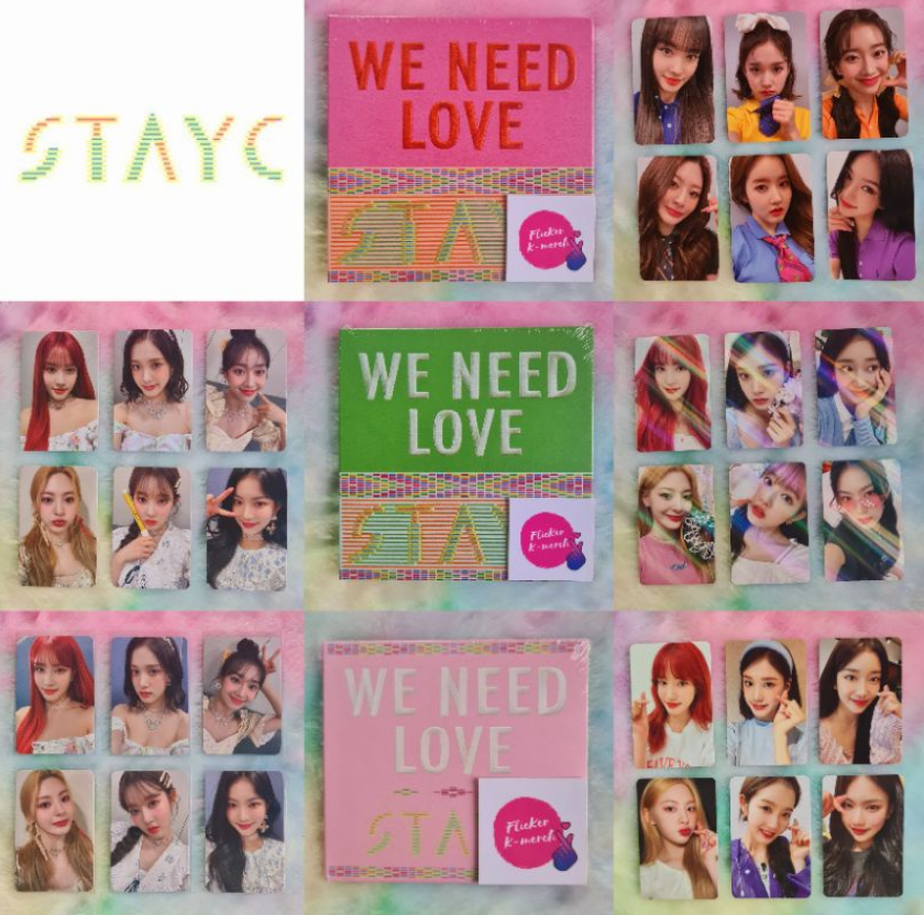 nami on Twitter: "(Onhand/Sealed) STAYC - We Need Love Album [Ktown Withmuu Apple Music Makestar ...