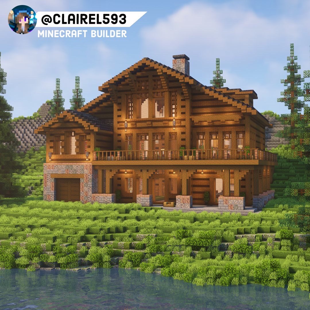 Lake House Design Minecraft Minecraft: 10 Amazing House Ideas For Your