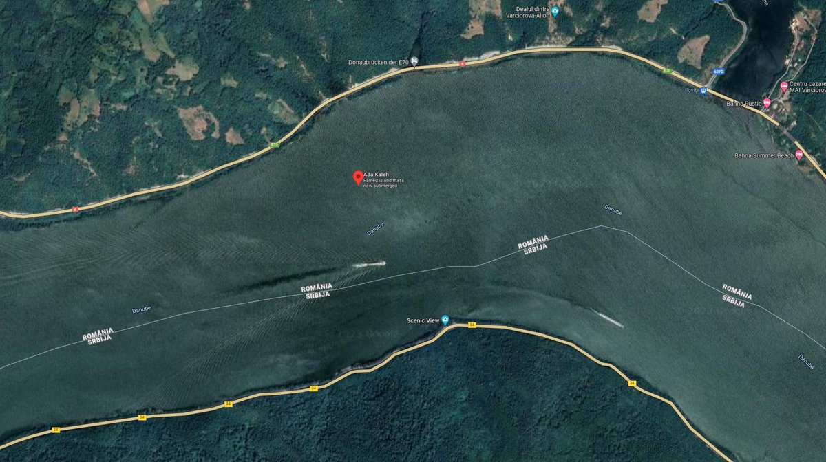 Ada Kaleh was an island on the Danube. Once an important fort for the ...