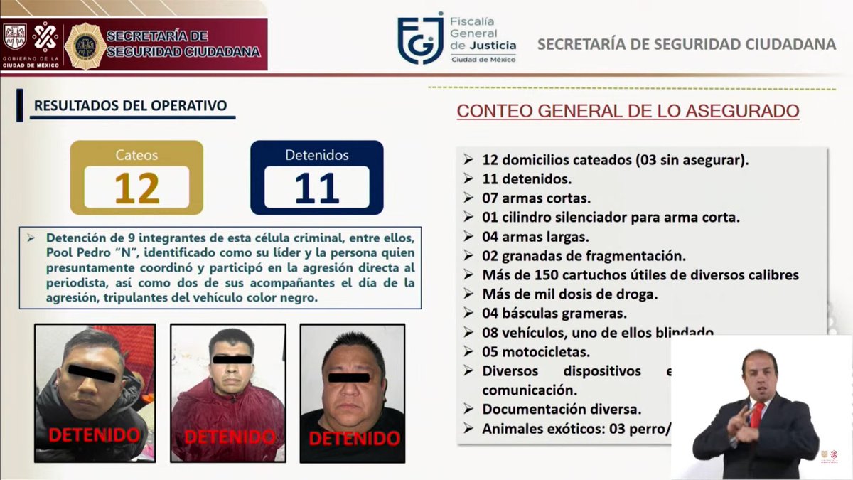 Oscar Mario Beteta On Twitter Son 11 Los Detenidos Por El Atentado