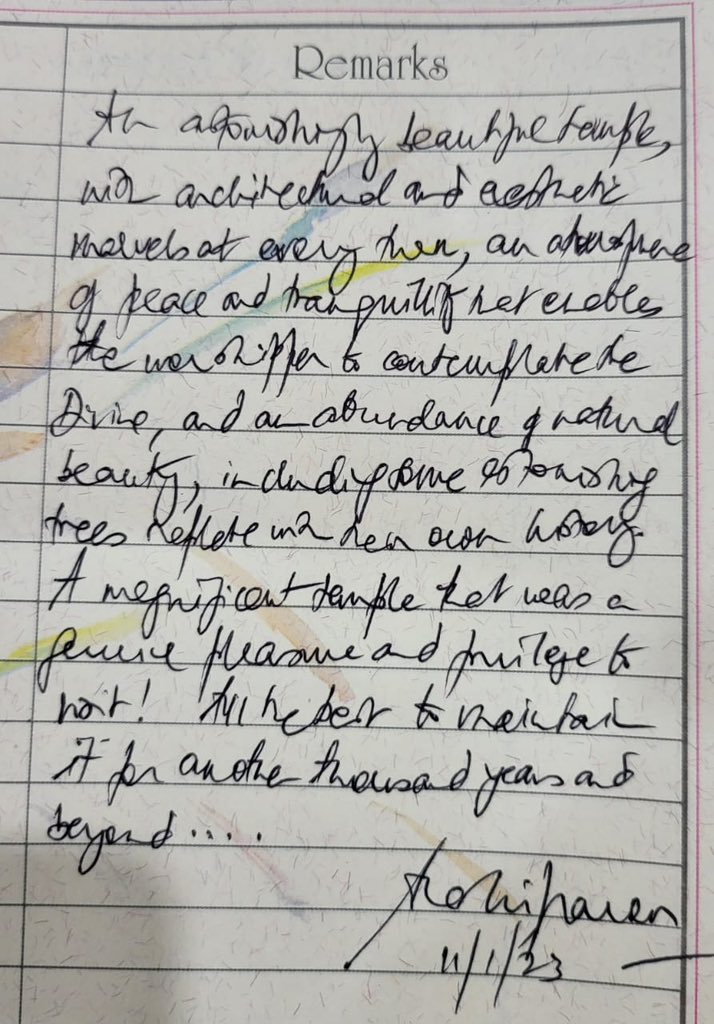 Scrawled Handwriting