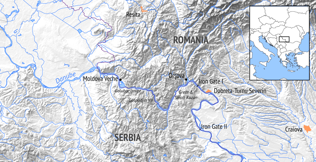 Ada Kaleh was an island on the Danube. Once an important fort for the ...