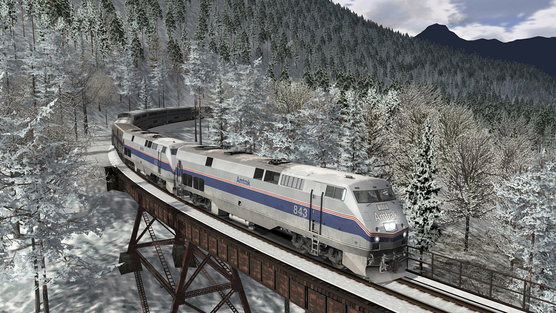 Train Simulator on Twitter: "General Electric’s stylish and landmark Amtrak P40DC “Genesis ...