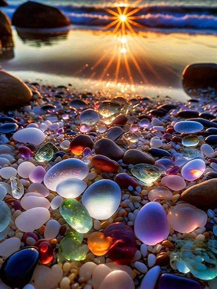 Glass Beach Wallpaper