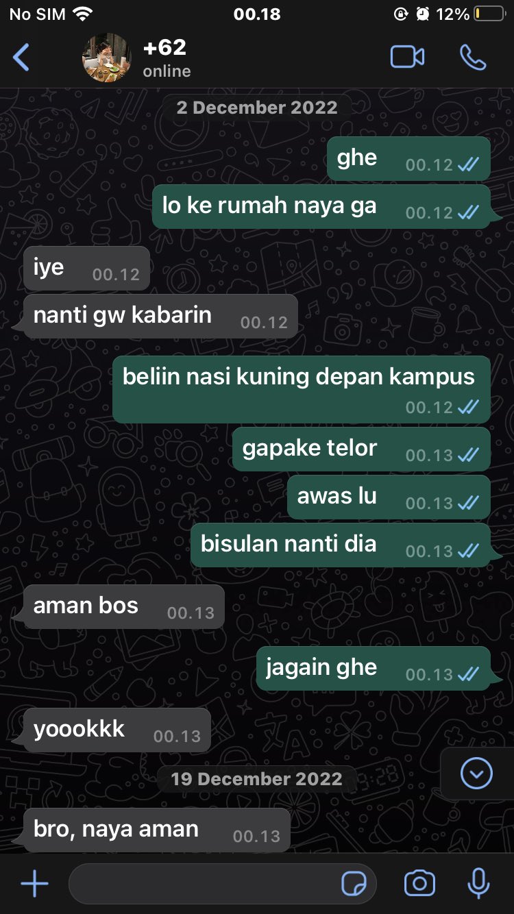 ajel on Twitter: "103. selama abi gabisa ada di samping naya, dia minta ghea buat mastiin supaya ...