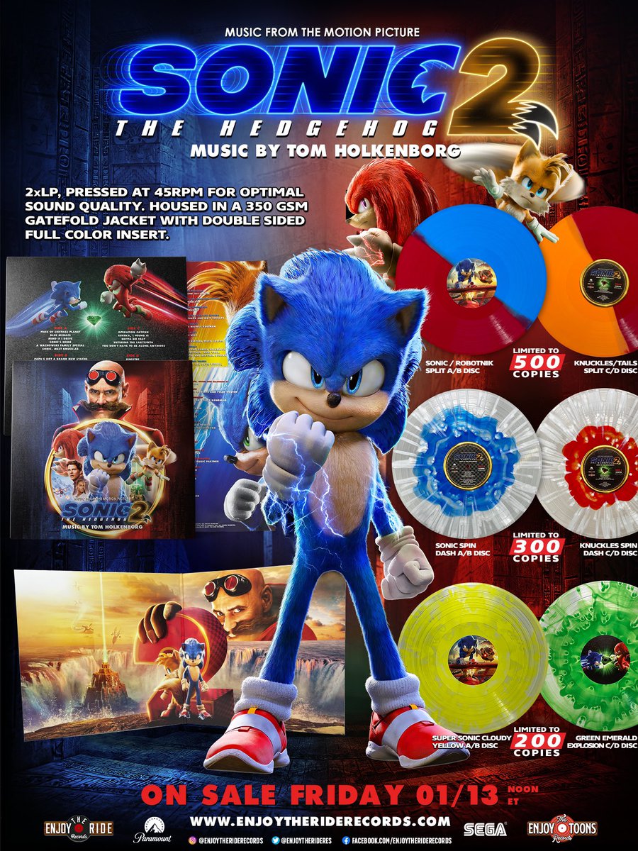Sonic Paradise on Twitter: "La web https://enjoytheriderecords.com pone a la venta el vinilo de ...