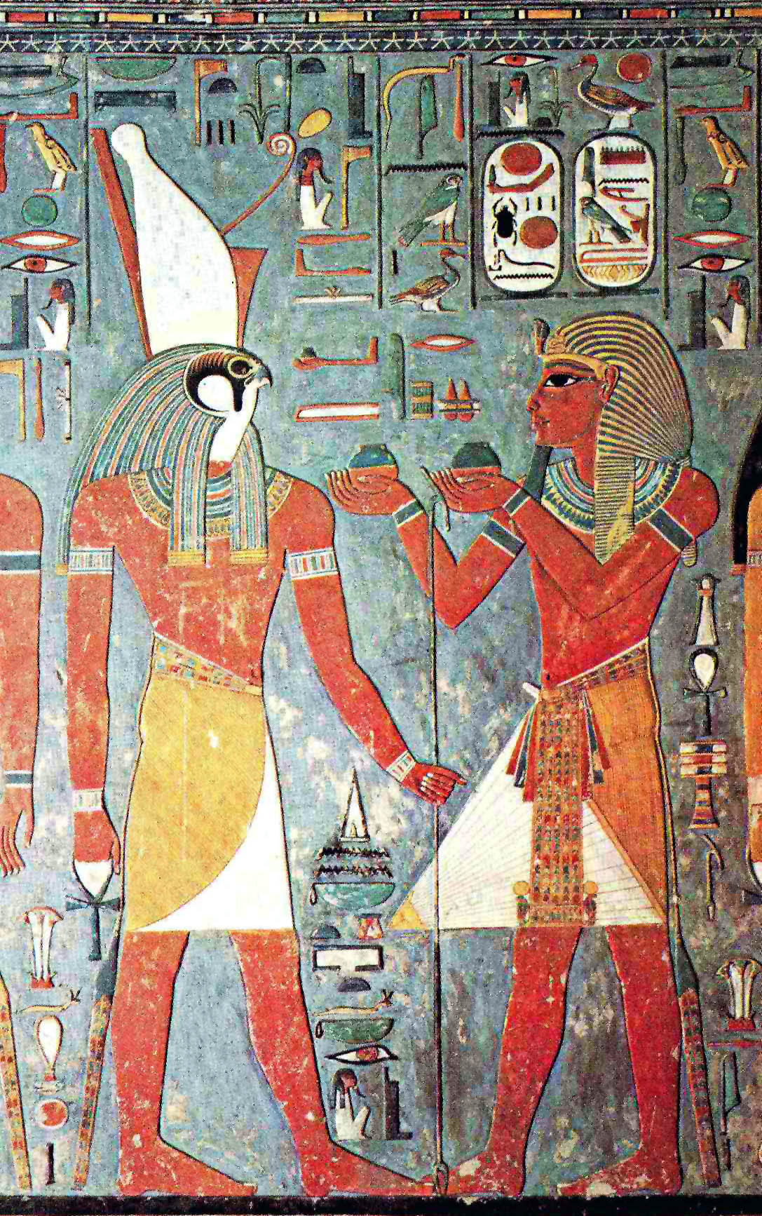 Dr. Peter J Brand on Twitter: "12/ A painted relief from Horemheb's royal tomb in the Valley of ...