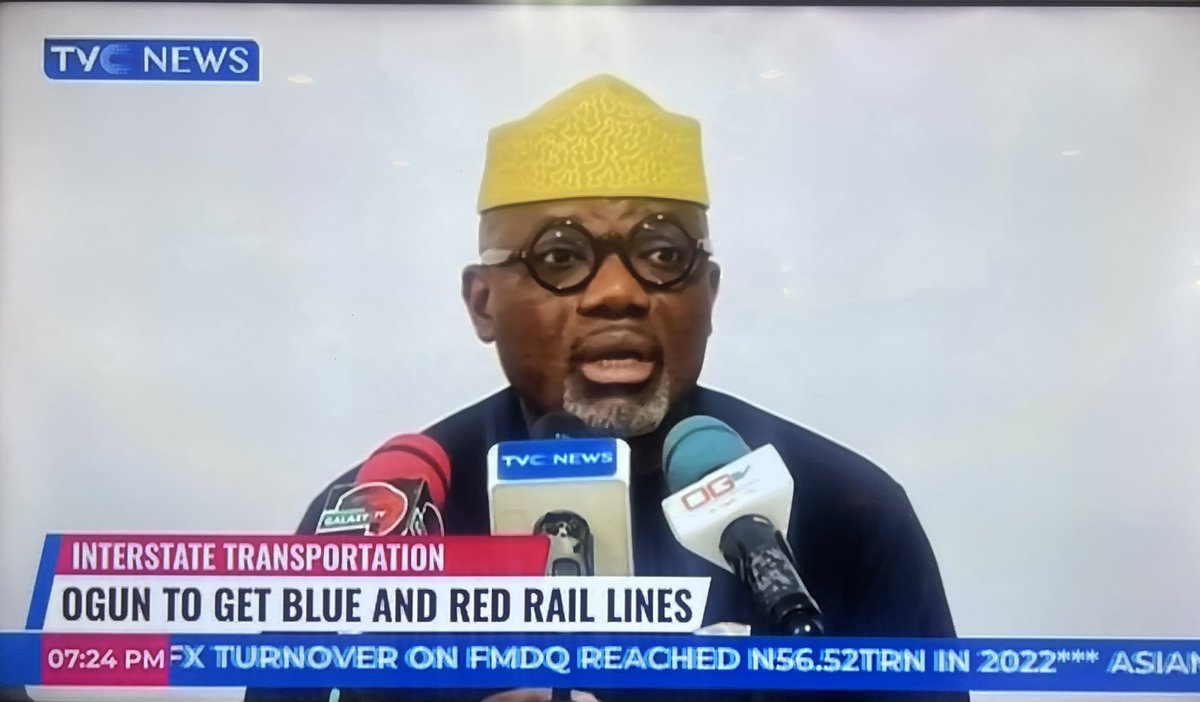Ayekooto on Twitter: "Ogun State begins actualisation of its own Blue and Red Rail lines....."