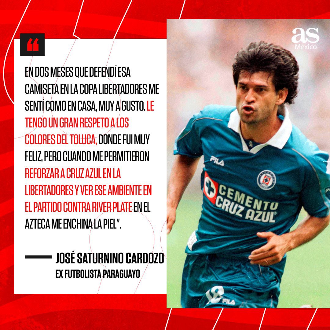 Aarón Nieto on Twitter: "Se imaginan lo que hubiera sido #CruzAzul 🚂 con Pepe Cardozo en sus ...
