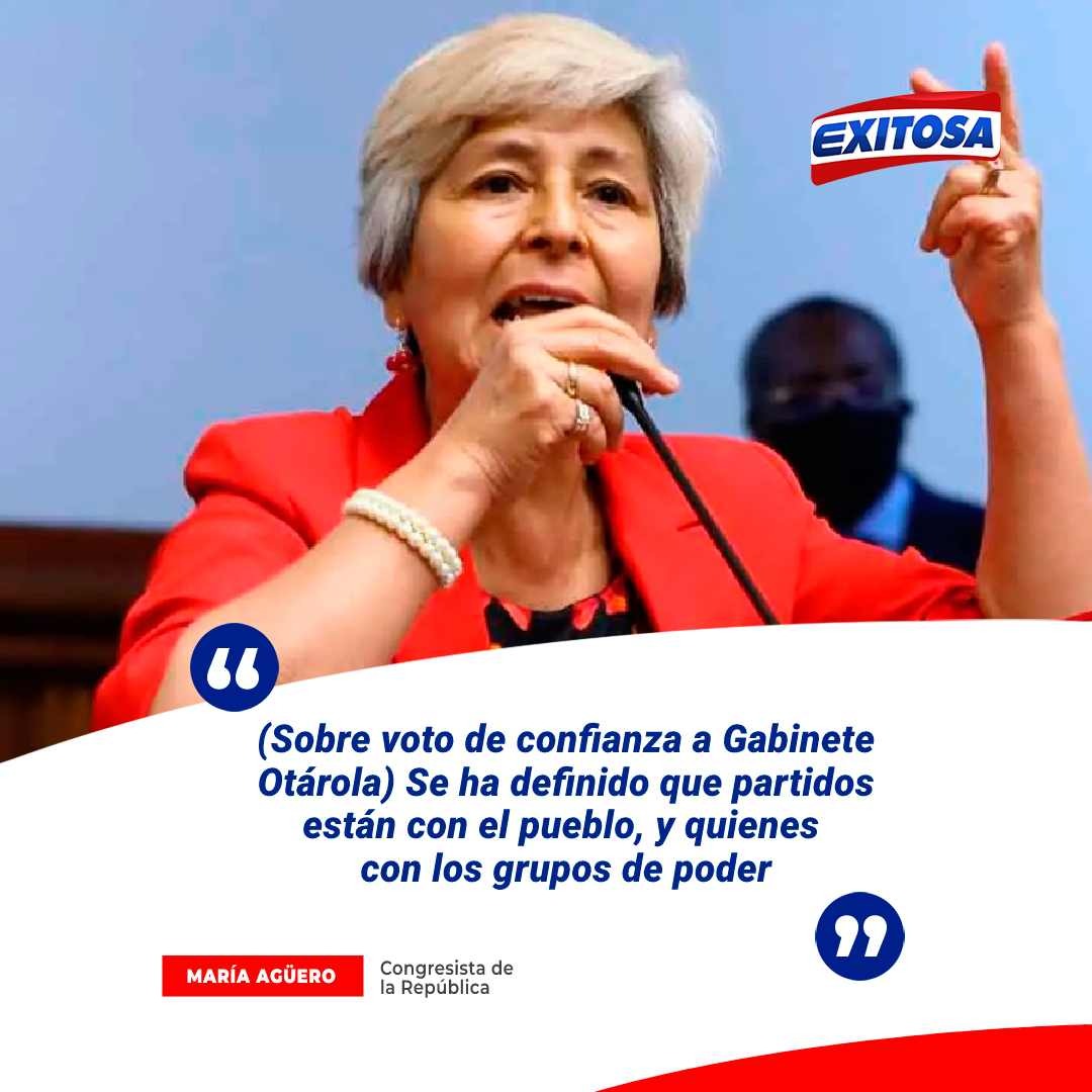Exitosa Noticias On Twitter 🔵🔴 La Congresista De Perú Libre María