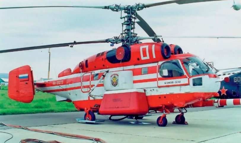 Ron Eisele on Twitter: "12 January 1994. First flight of the Kamov Ka-32A1. Firefighting version ...