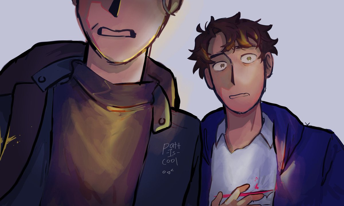 「i need ti know everything now, i am comp」|Pattのイラスト