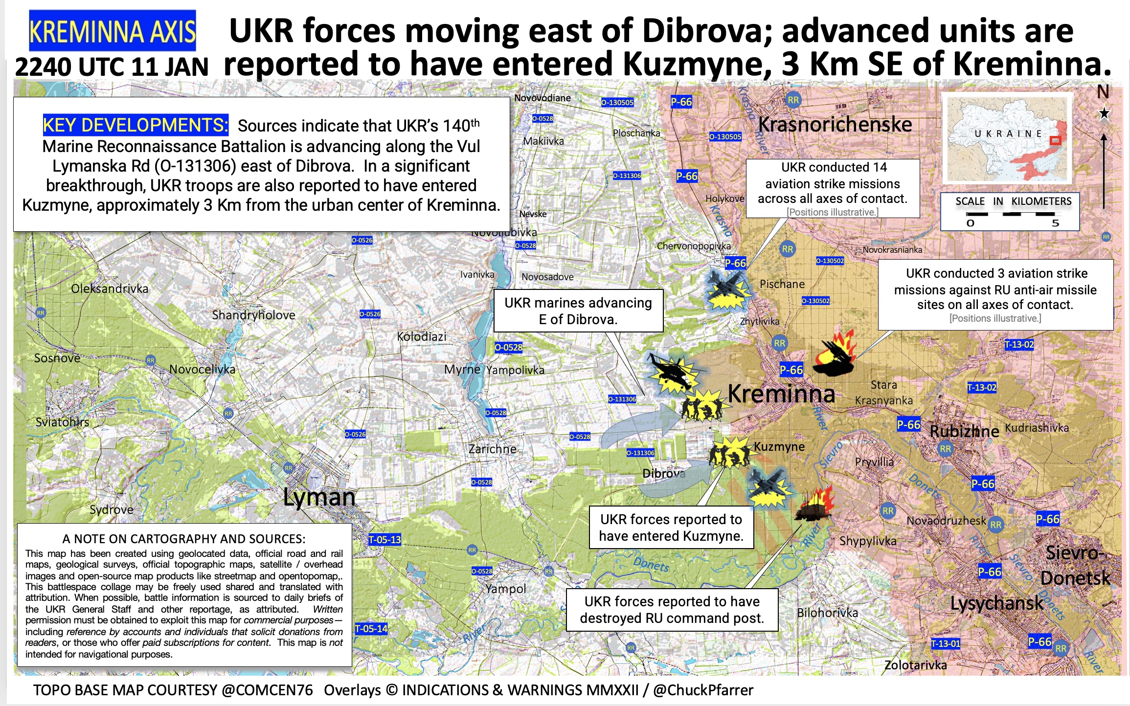 Chuck Pfarrer | Indications & Warnings | on Twitter: "KREMINNA /2240 UTC 11 JAN/ Sources ...