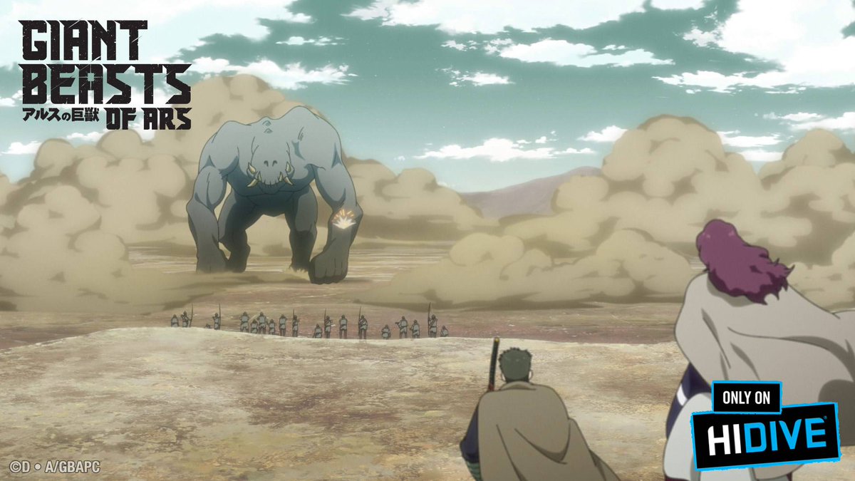 HIDIVE on Twitter: "Who's a fan of the Giant Beasts of ARS OP? 🎶 via [Giant Beasts of ARS]"