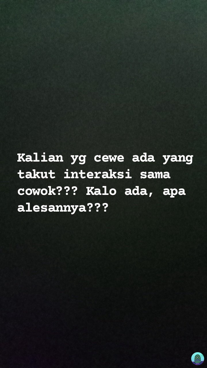 Tanyarl ㅡ Dilarang 🔞 on Twitter: "💚 kalo sender ngerasa kek malu aja gitu 🥺 https://t.co ...