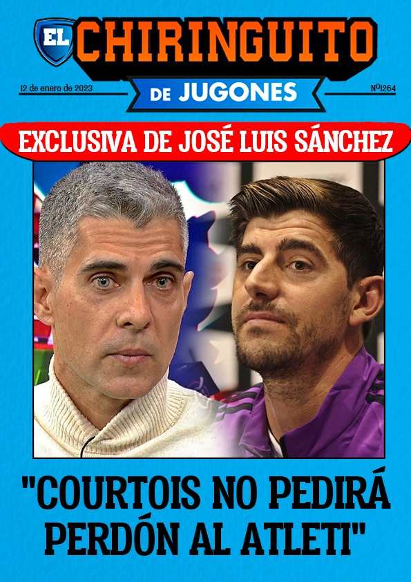 El Chiringuito TV on Twitter: "🚨 "COURTOIS NO pedirá PERDÓN al ATLETI" 🚨 🗞️ La exclusiva de ...