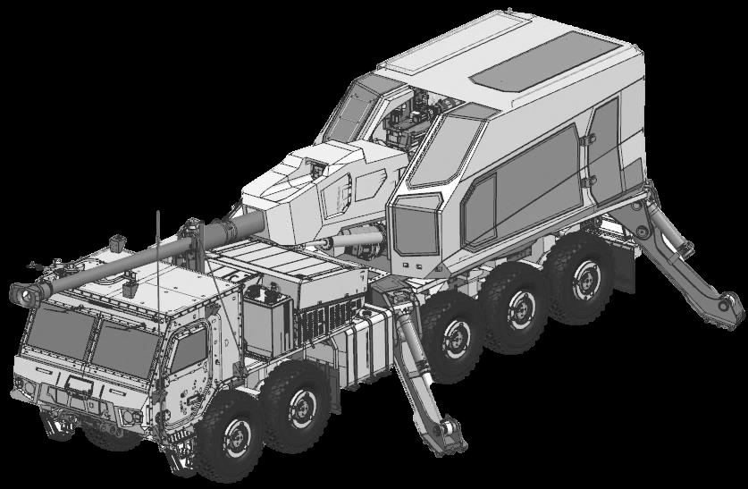Jon Hawkes on Twitter: "Some new renders of SIGMA, the Elbit Systems 155 SPH made in cooperation ...