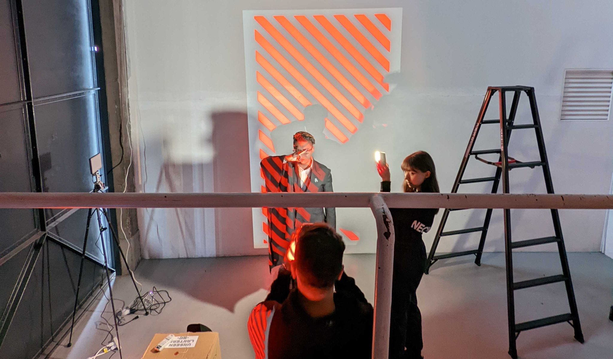 UNSEEN on Twitter: "Daily life of UNSEEN. UNSEEN member portrait photo shoot by our Visual ...