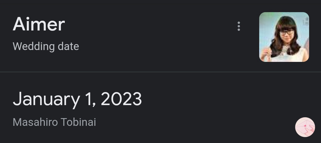 JAPANFESS TERANG on Twitter: "*jpf setelah sekian lama mbak aimer ngejomblo akhirnya doi nikah ...
