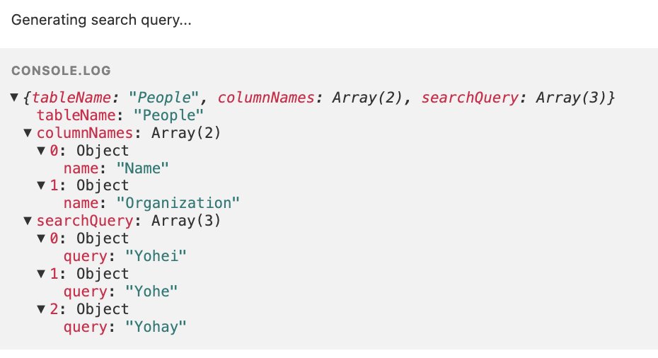 🥳Still a little buggy, but got it working! Q&A with @Airtable (extensions). 1) Feed schema and Q ...