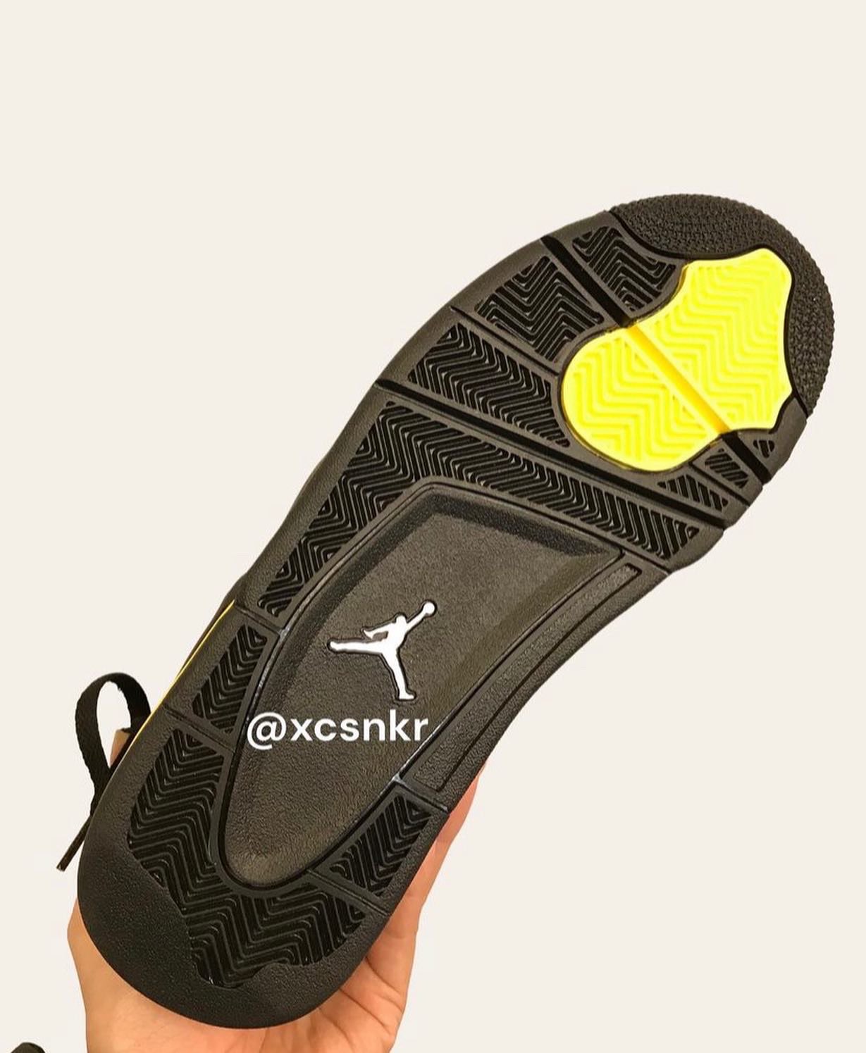 Ovrnundr on Twitter: "Nike Air Jordan 4 “Thunder” (2023). Releasing Saturday May 13th, retailing ...