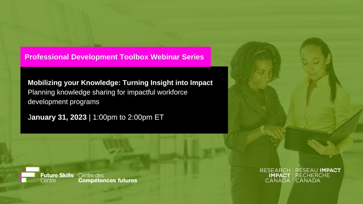 Research Impact Canada on Twitter: "In collaboration with @fsc_ccf_en, we will be launching the ...